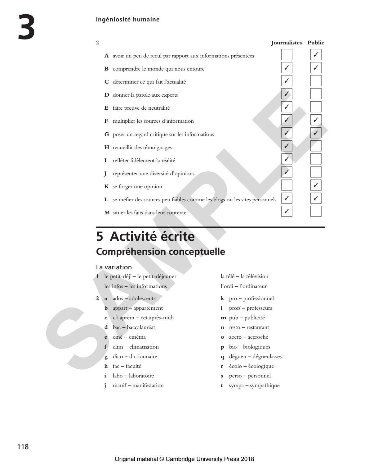 French B for the IB Diploma Teacher's Resources by Cambridge ...