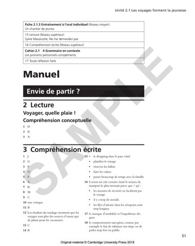French B for the IB Diploma Teacher's Resources by Cambridge ...