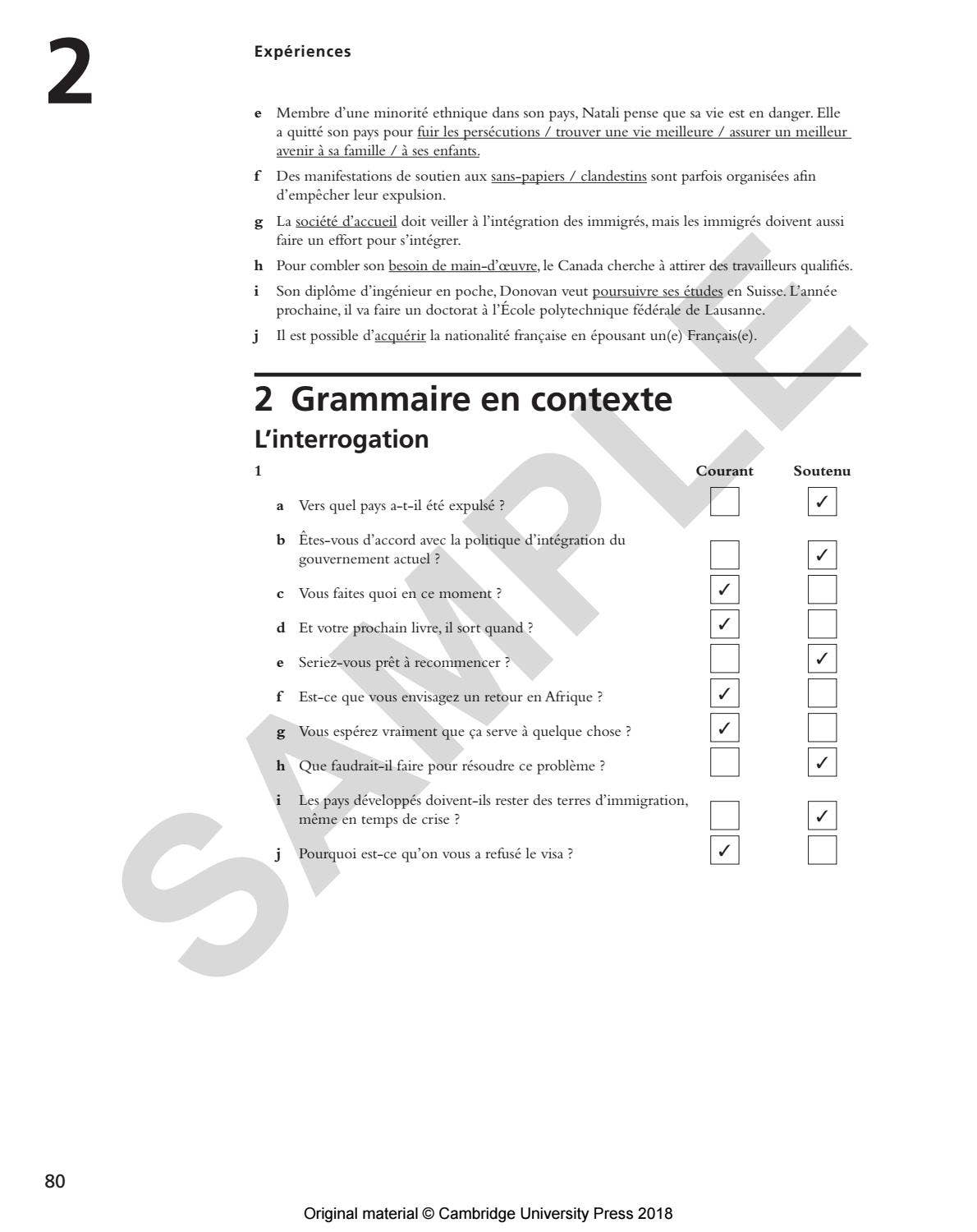 French B for the IB Diploma Teacher's Resources by Cambridge ...