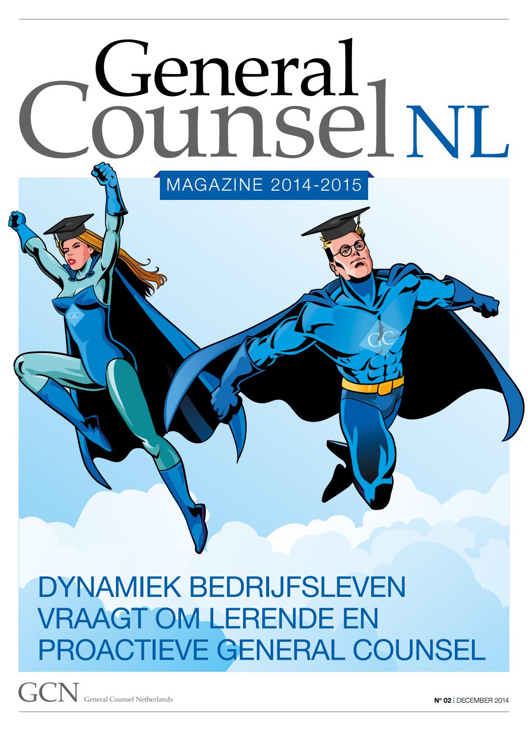 General Counsel NL Magazine 2014-2015 by GCN | General Counsel NL - Issuu
