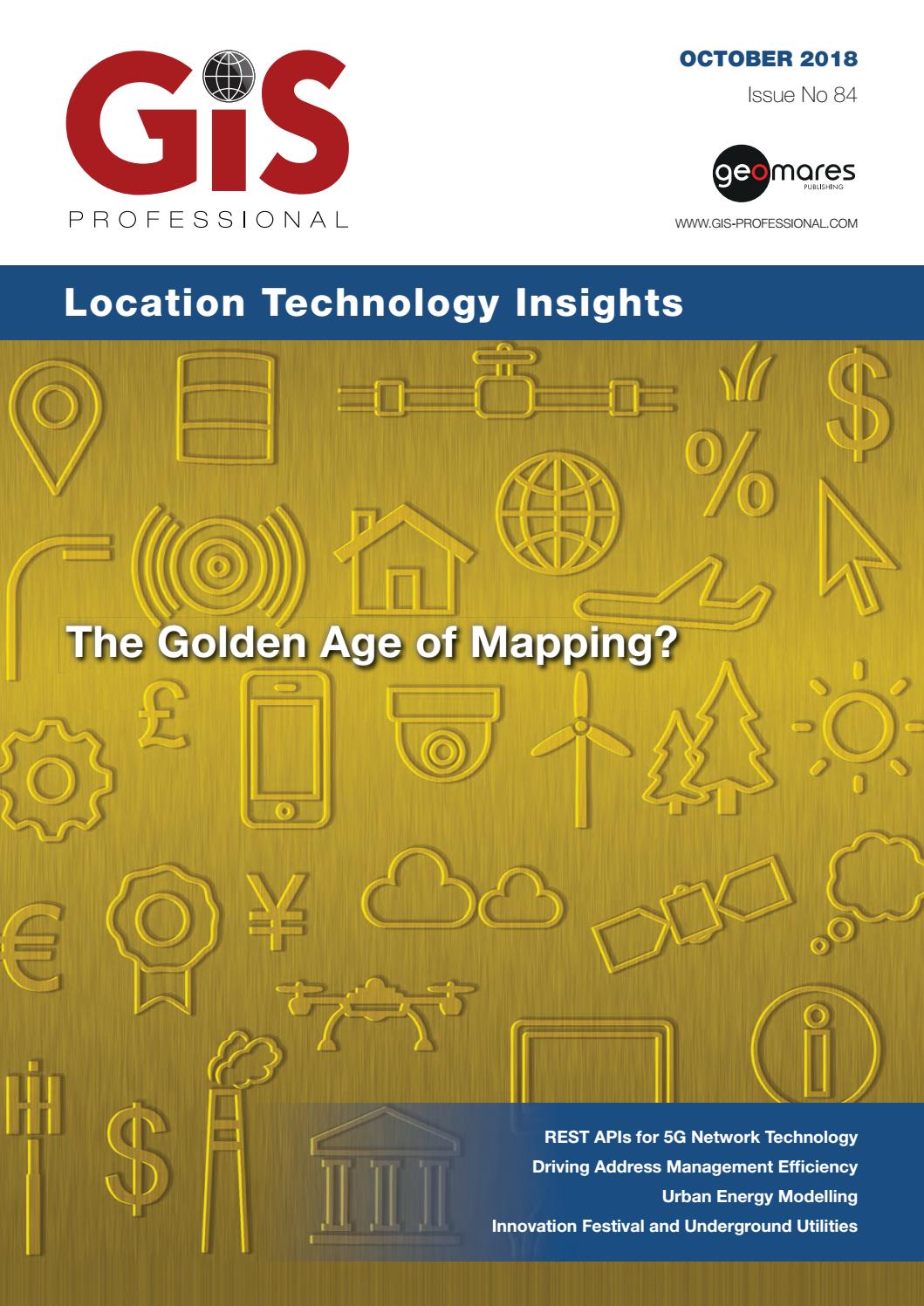 Gis professional october 2018 by Geomares Publishing - Issuu