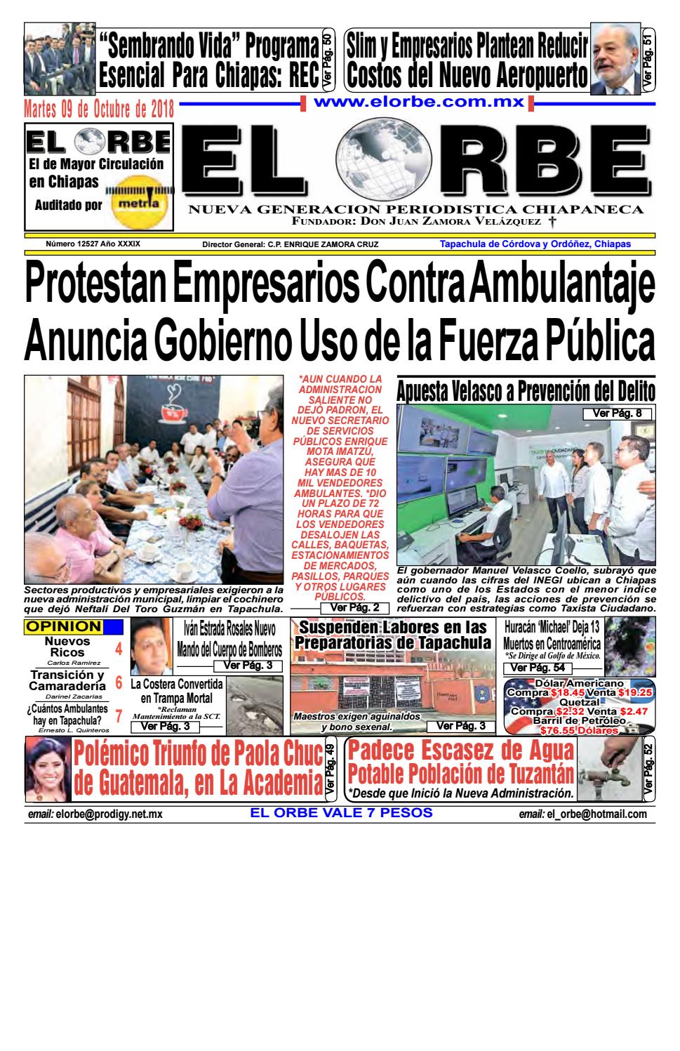 09102018 by El Orbe - Issuu