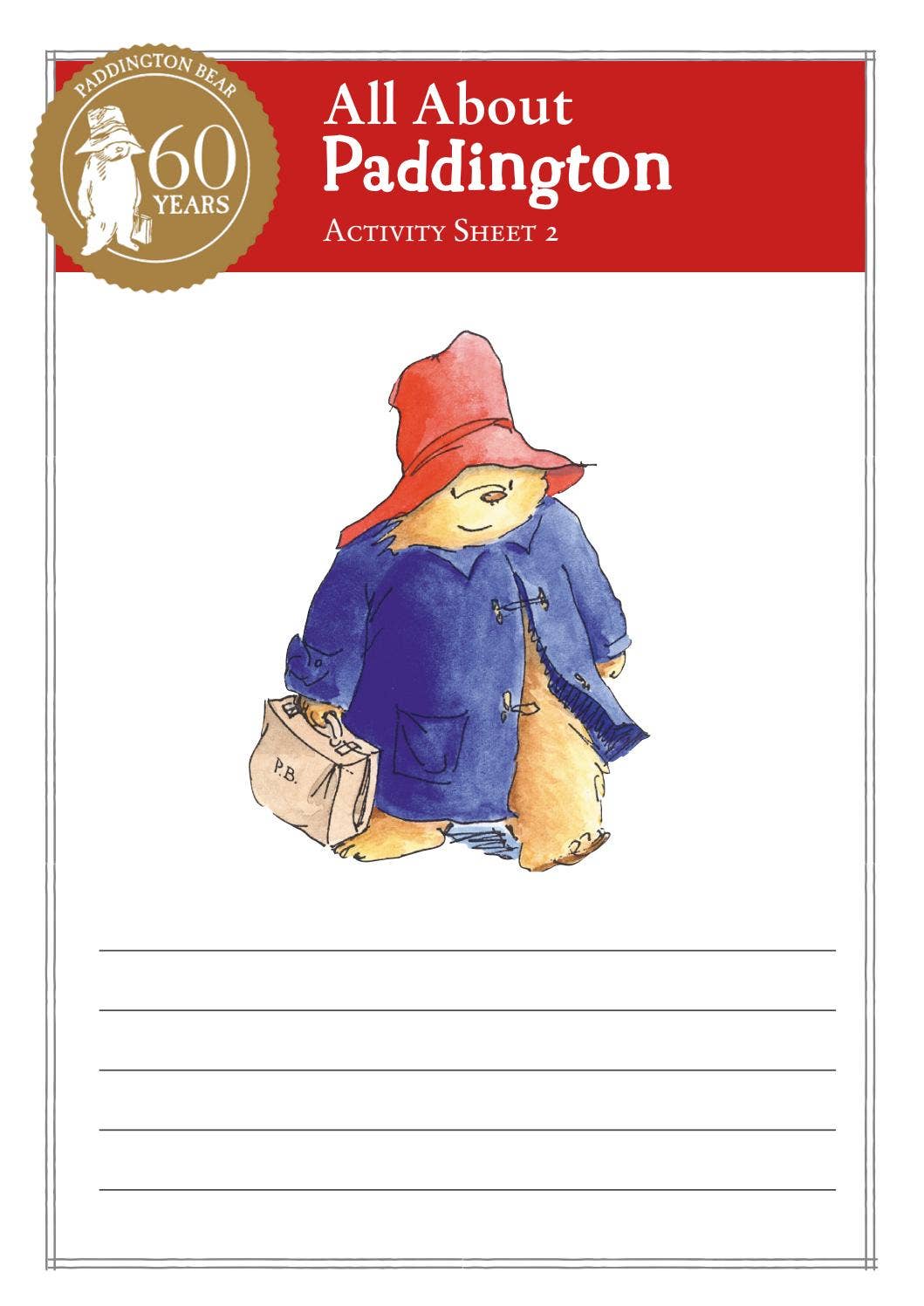 Paddington Resource Pack - School Activities and Lesson Plans by ...