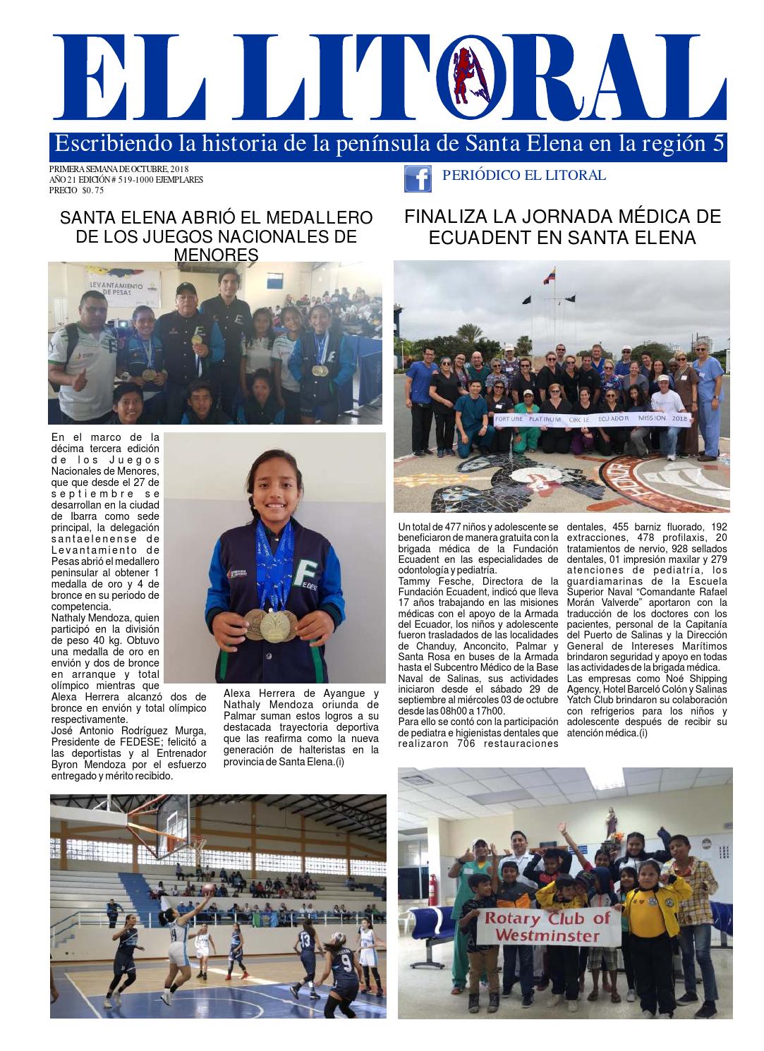 El Litoral 519 by Periodico El Litoral - Issuu