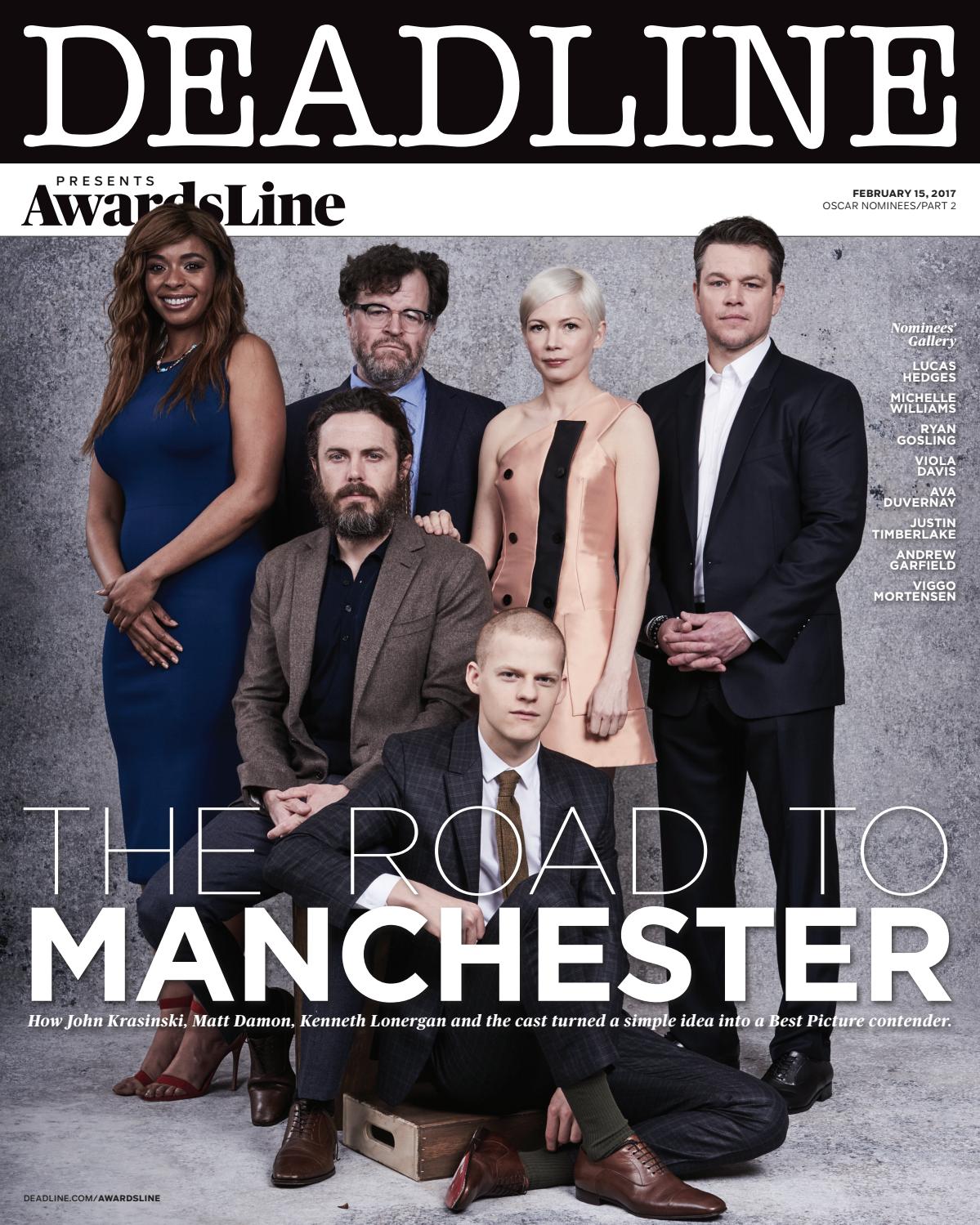 Deadline Hollywood - Oscar Nominees Part 2 - 02/15/17 by Deadline ...