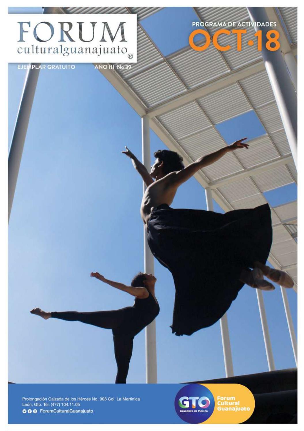 Forum Cultural Guanajuato · OCTUBRE 2018 by Forum Cultural - Issuu