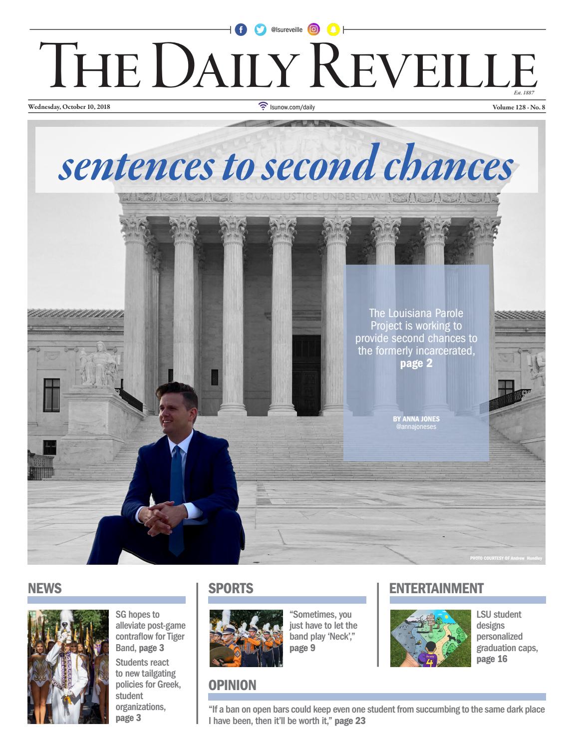 The Daily Reveille 10-10-18 by Reveille - Issuu