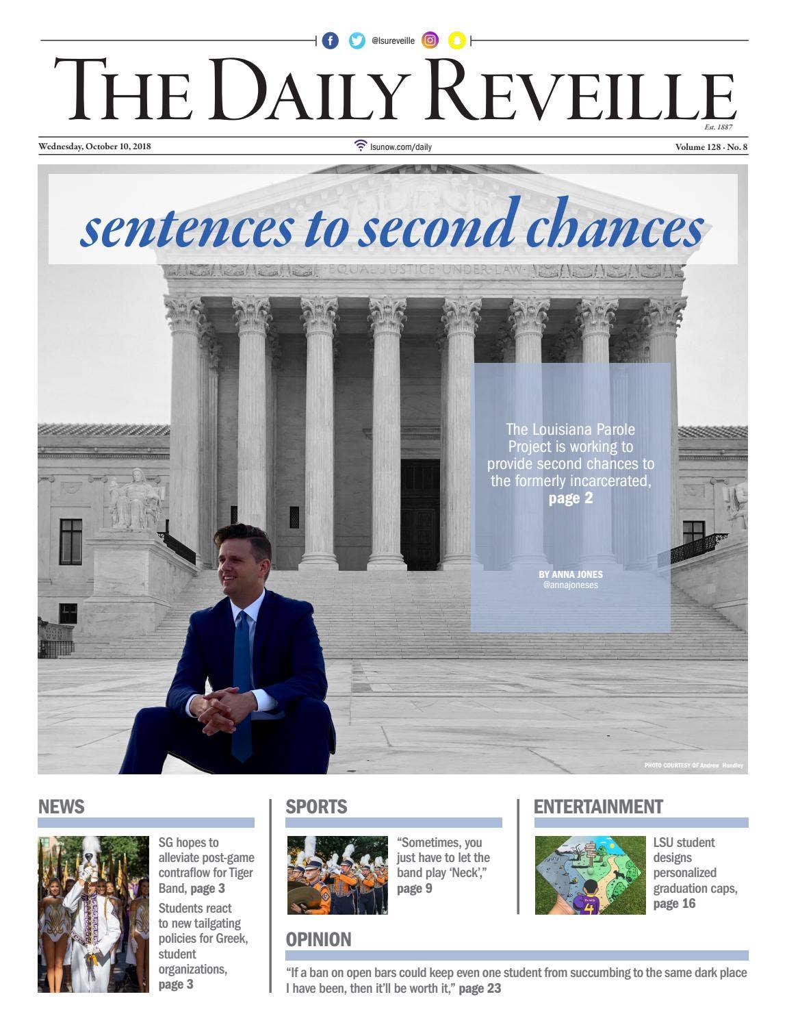 The Daily Reveille 10-10-18 by Reveille - Issuu