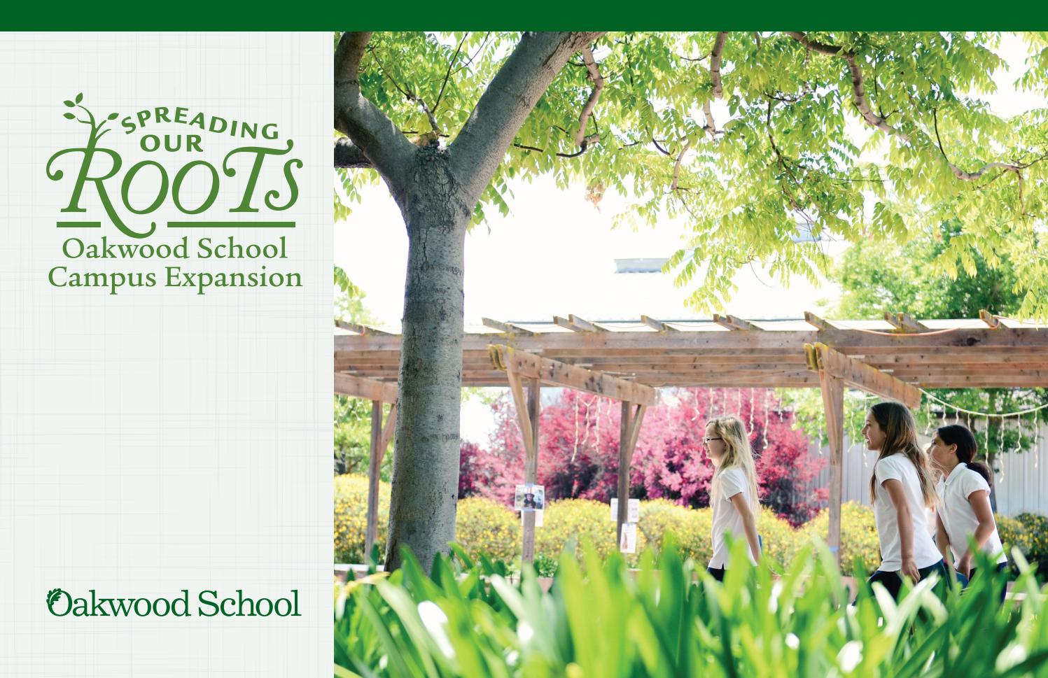 Oakwood School - Spreading Our Roots Campaign Brochure by Oakwood ...