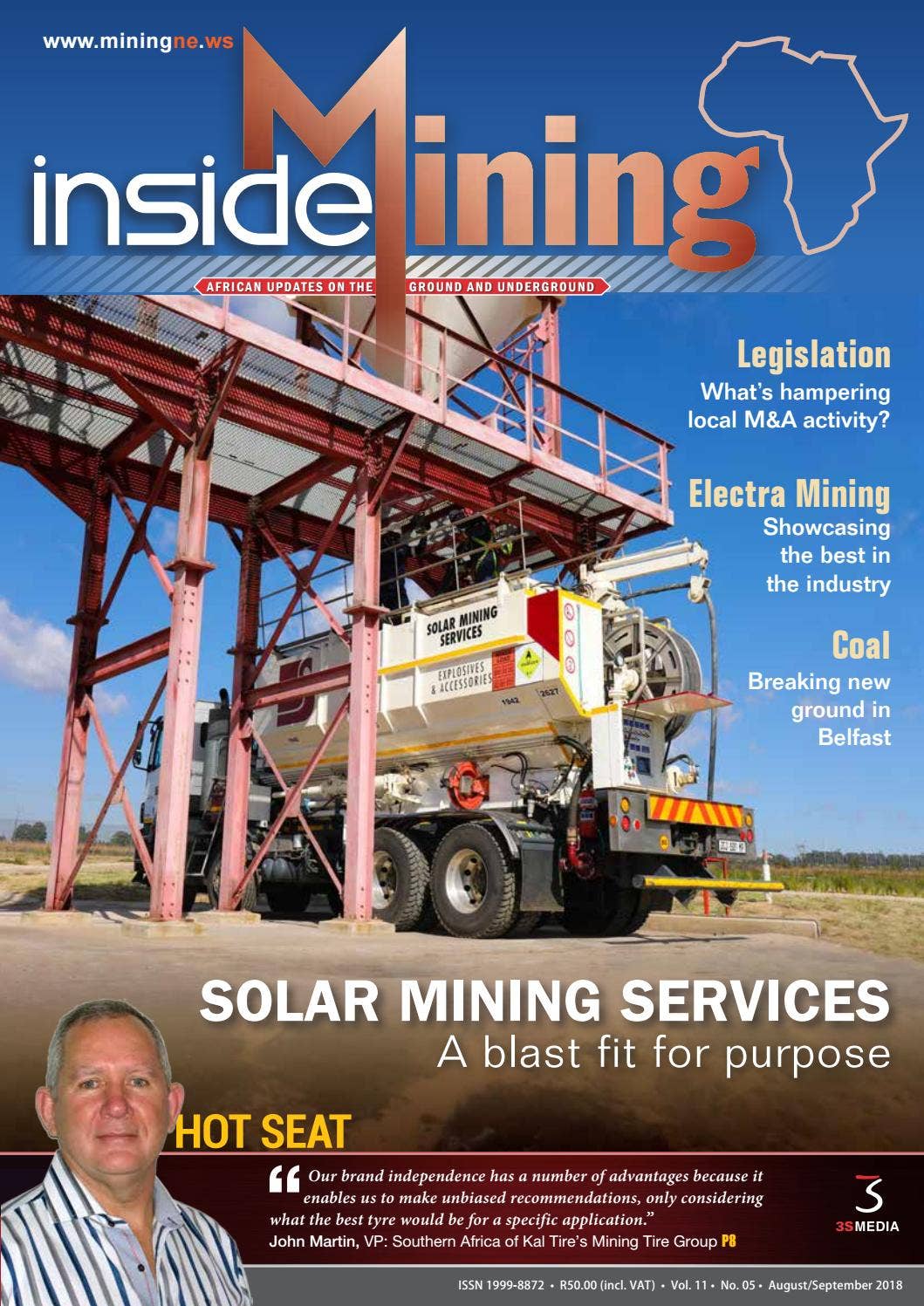 Inside Mining August/September 2018 by 3S Media - Issuu