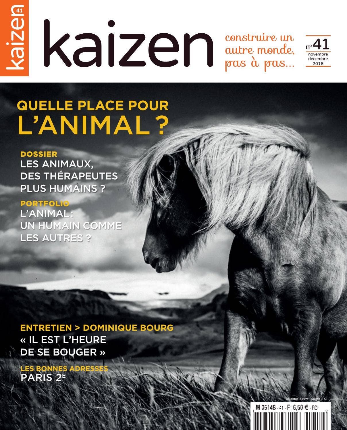 Kaizen 41 : Quelle place pour l'animal ? by kaizen-magazine - Issuu