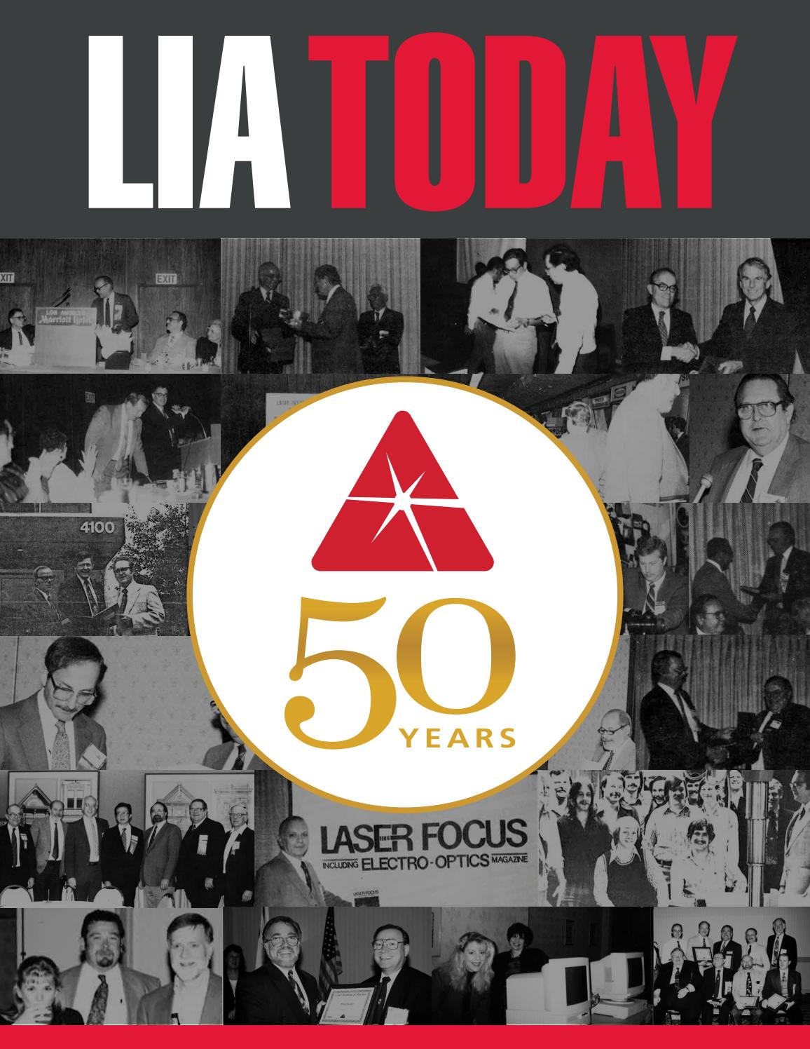 LIA TODAY September/ October 2018 Issue by Laser Institute of America - Issuu