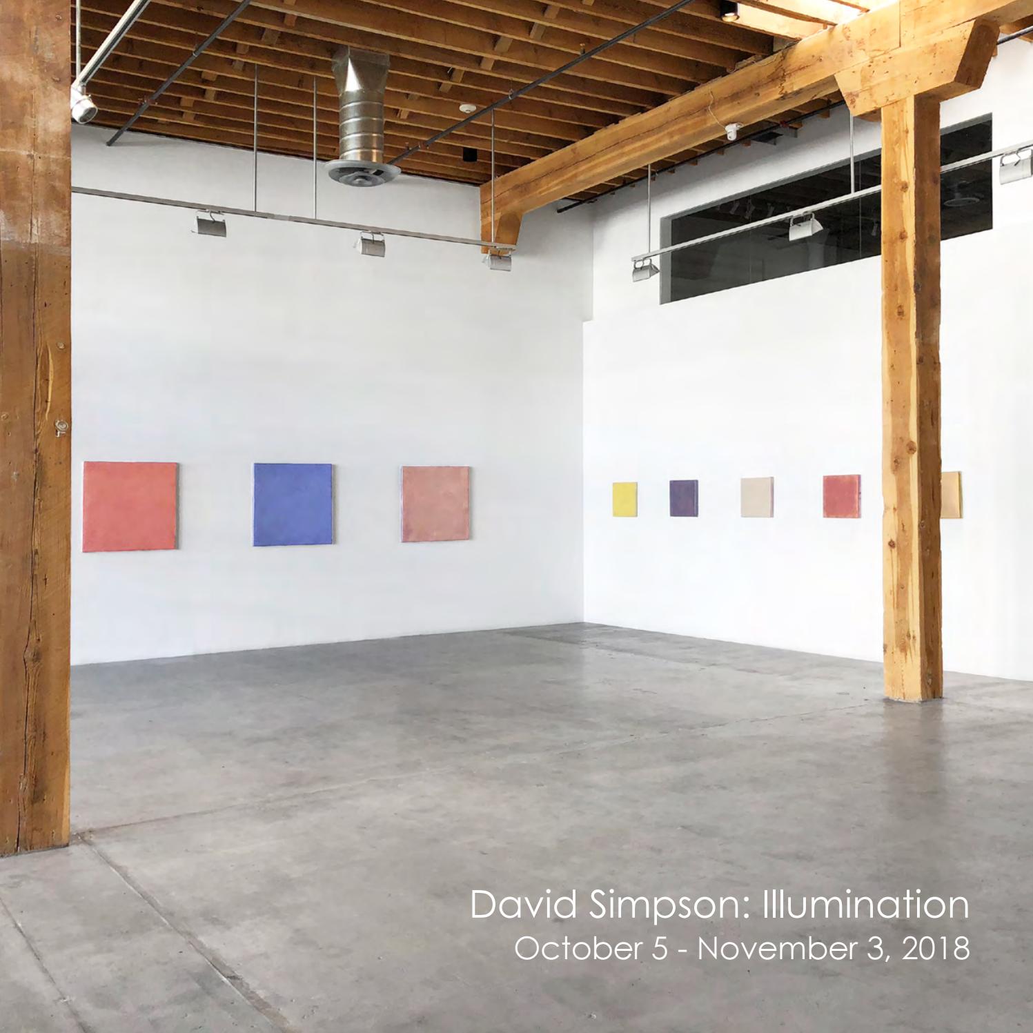 David Simpson: Illumination by Charlotte Jackson Fine Art - Issuu