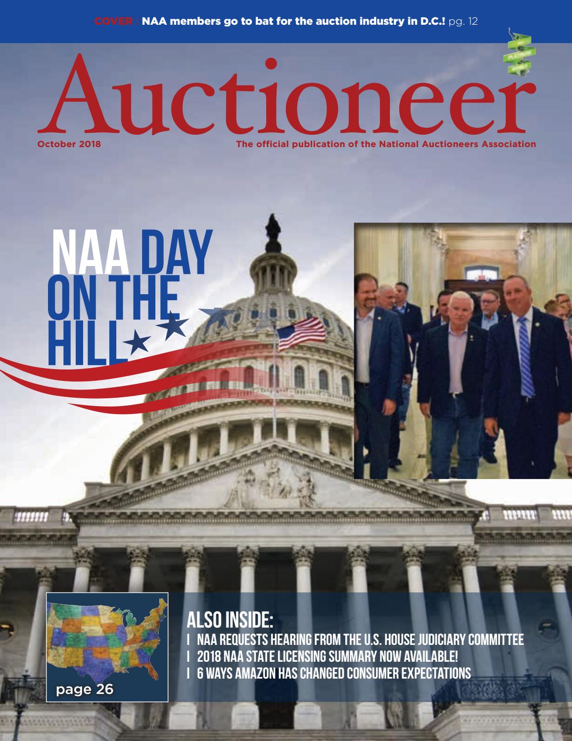 Auctioneer — October 2018 by National Auction Association - Issuu