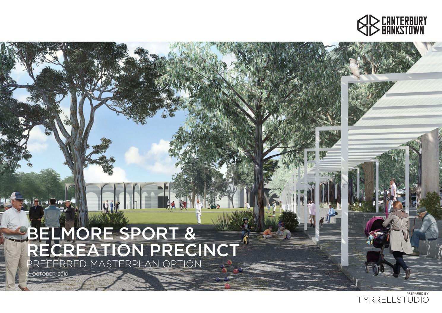 Belmore Sport & Recreation Precinct Masterplan by cbcity - Issuu
