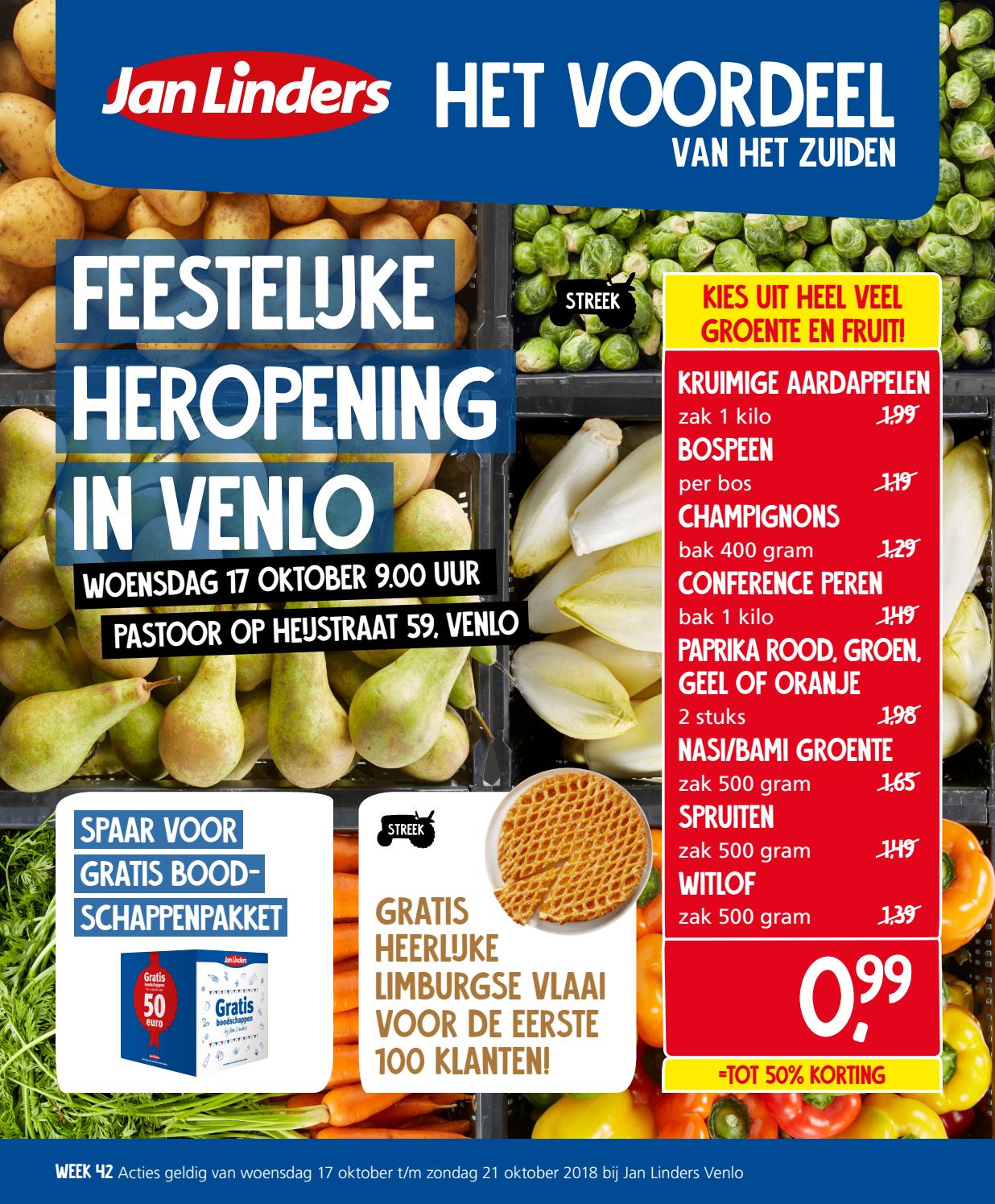 Openingsfolder Jan Linders Venlo by Jan Linders Supermarkten - Issuu