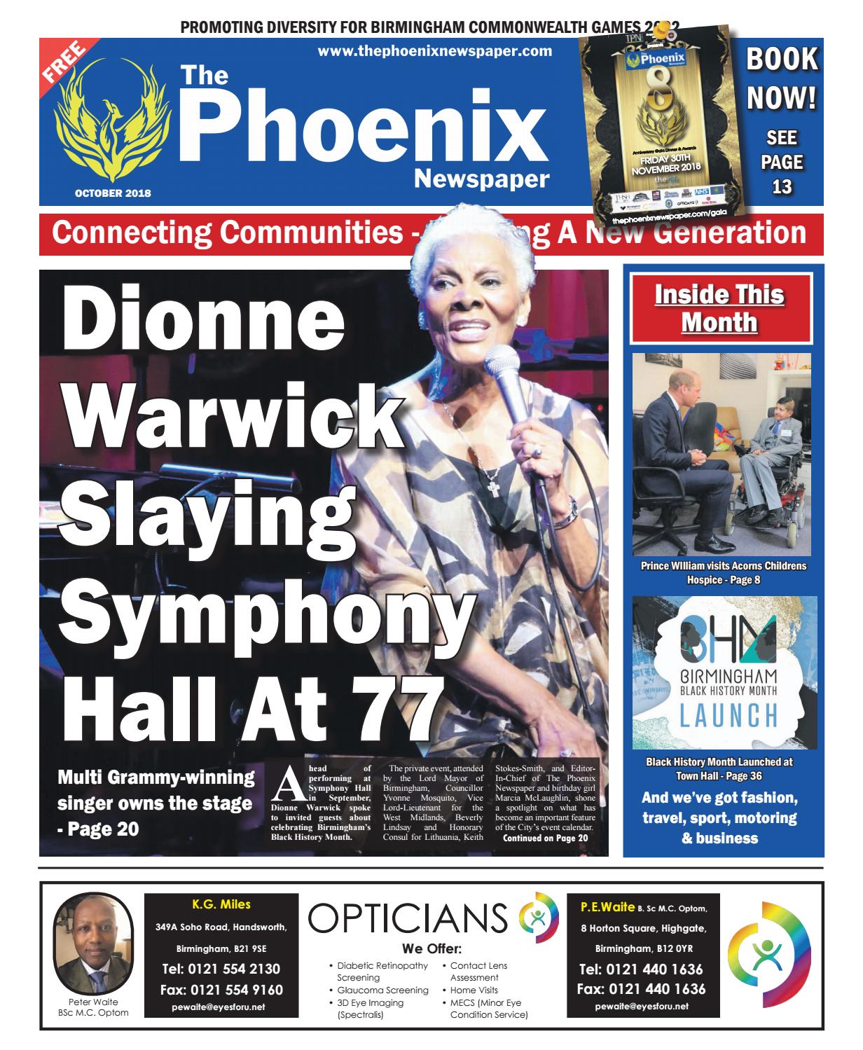 The Phoenix Newspaper - October 2018 by The Phoenix Newspaper - Issuu