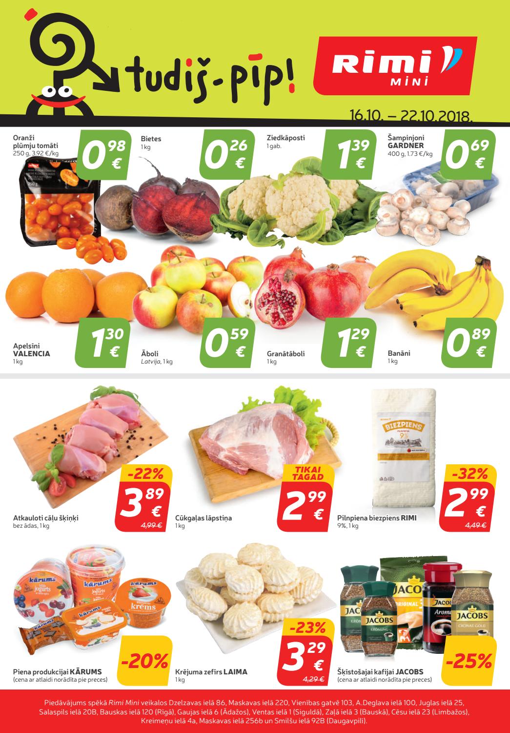 Mini Rimi 16.10.-22.10.2018. by Rimi - Issuu