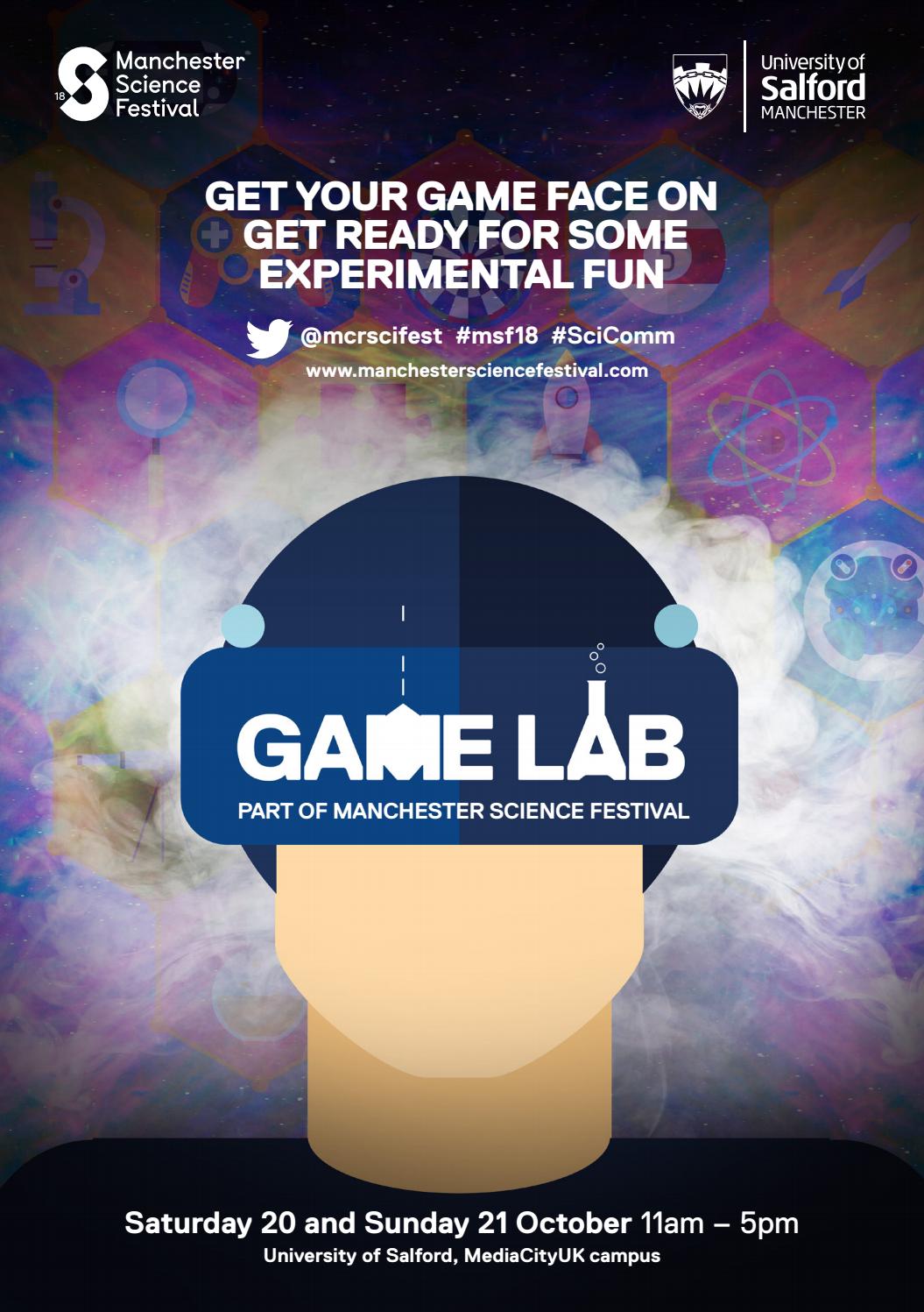 Game Lab 2018 by University of Salford - Issuu