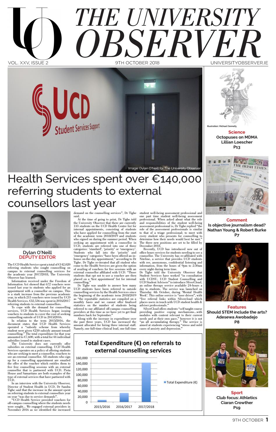 VOL. XXV, Issue 2, UO by The University Observer - Issuu