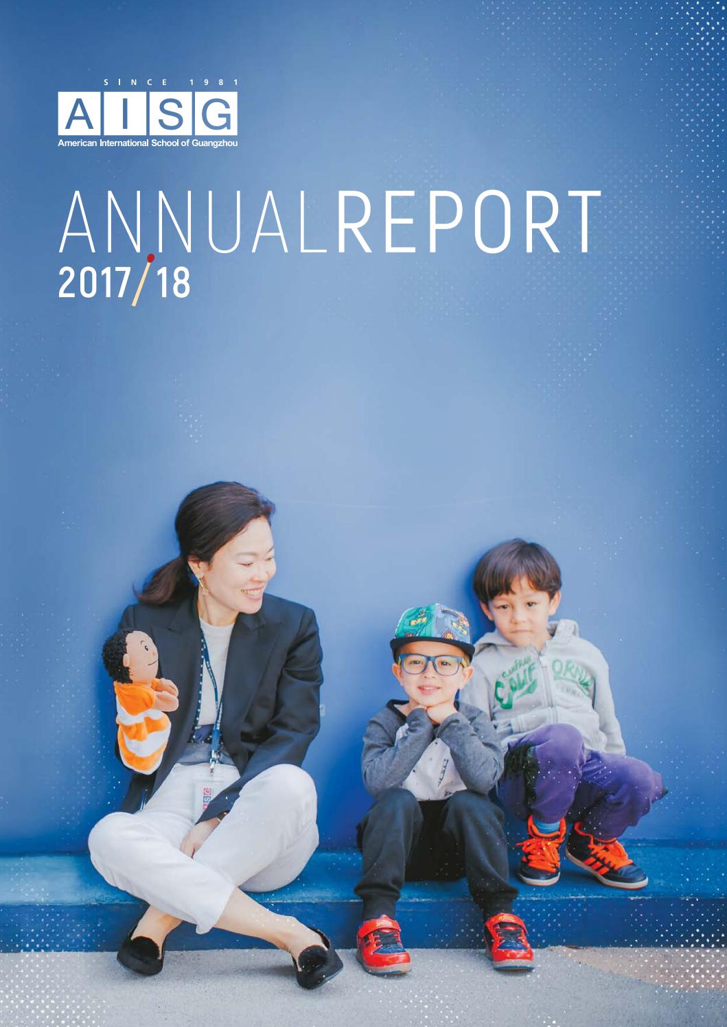 AISG Annual Report 2017-2018 by AISGZrams - Issuu
