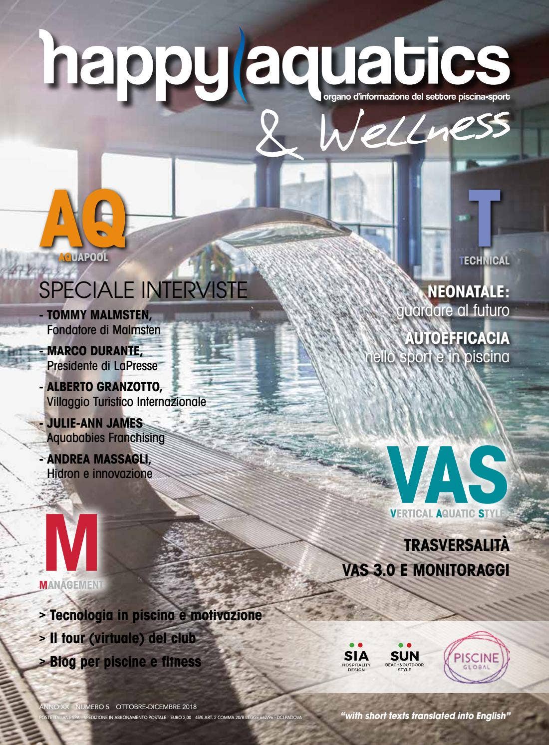 Happy Aquatics & Wellness n. 5 anno 2018 - ITA by HA Wellbeing | HA ...
