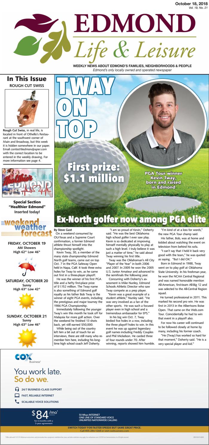 Edmond Life and Leisure 10-18-2018 by Edmond Life and Leisure - Issuu