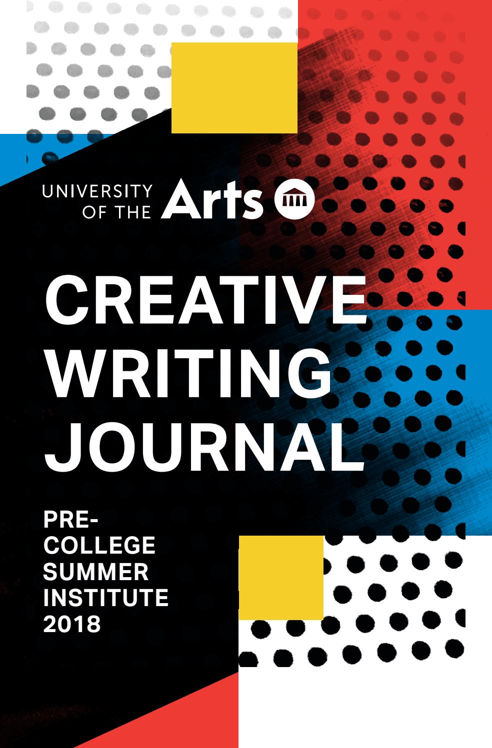 Summer Institute 2018 Creative Writing Journal By University Of The 