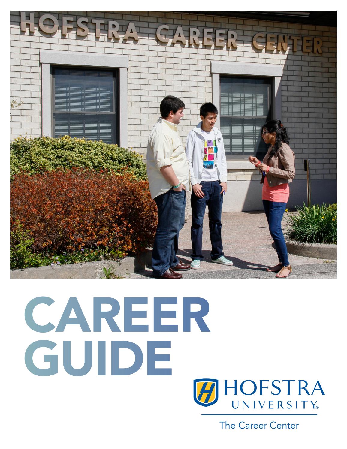 Career Guide - Hofstra University by Hofstra University - Issuu