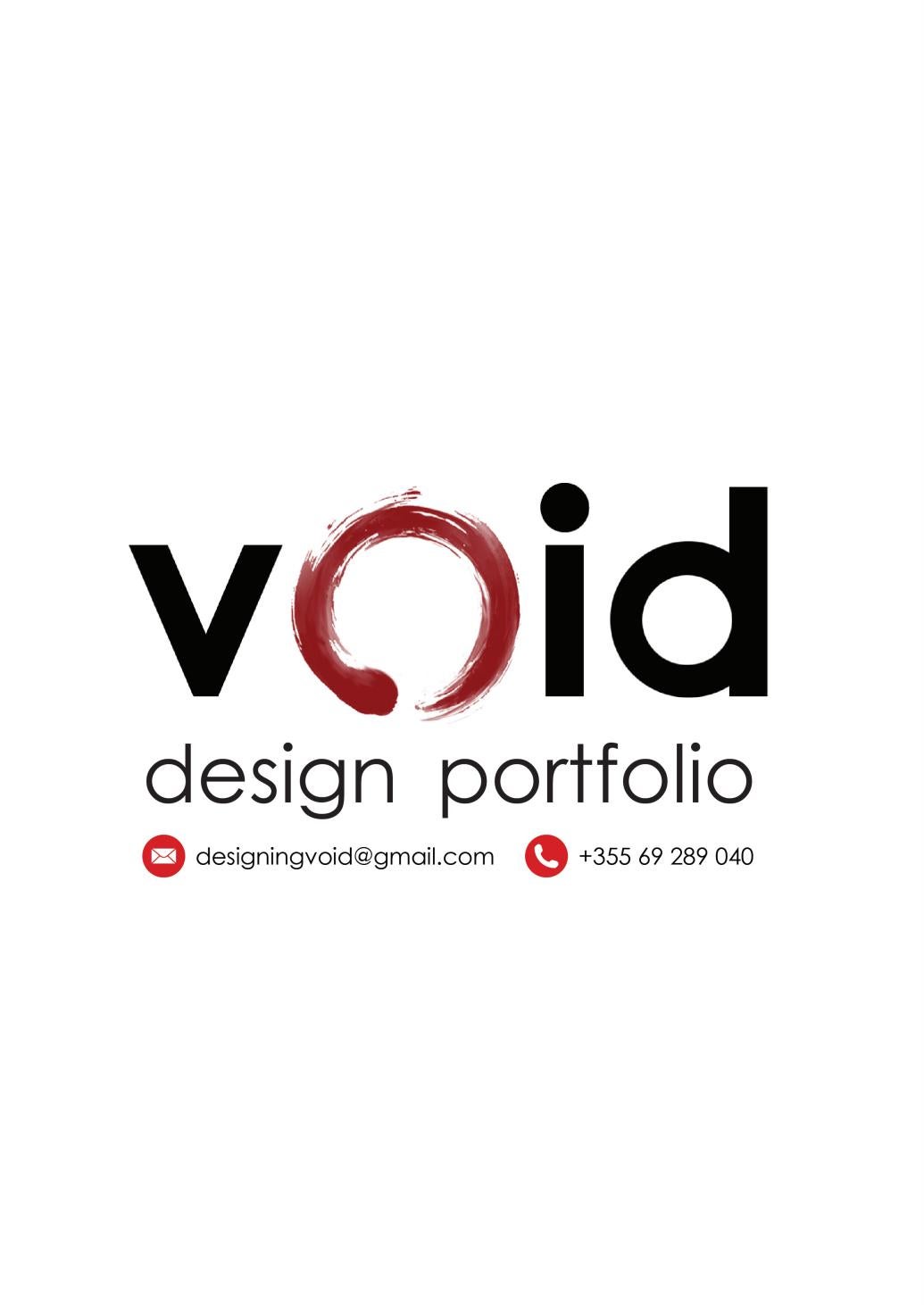 Void Design Portfolio by Designing Void - Issuu