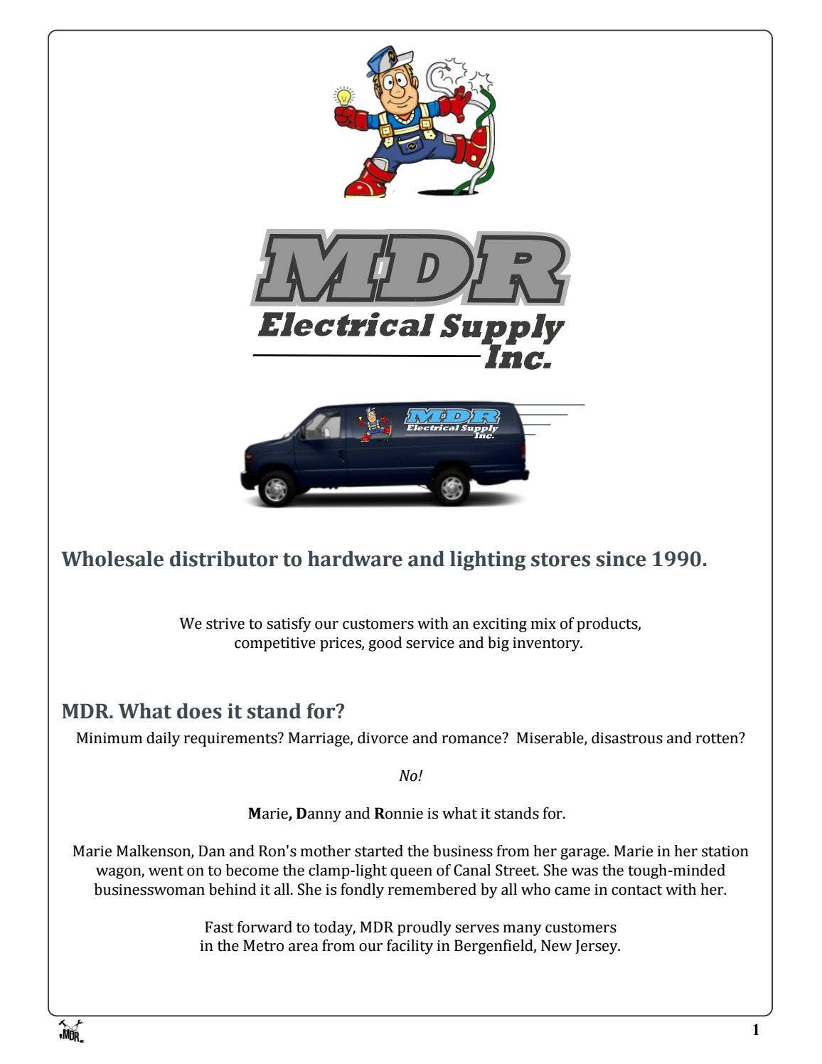 MDR Catalog (Sept 2018) by MDR - Issuu