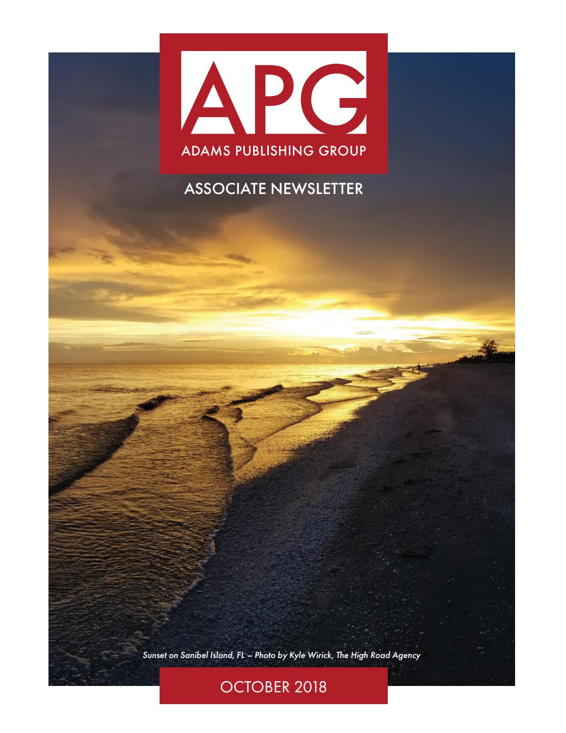 APG Newsletter October 2018 by Adams Publishing Group - Issuu