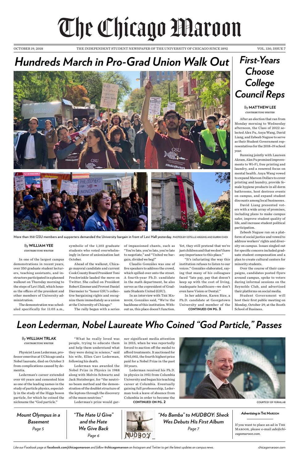 101918 by Chicago Maroon - Issuu