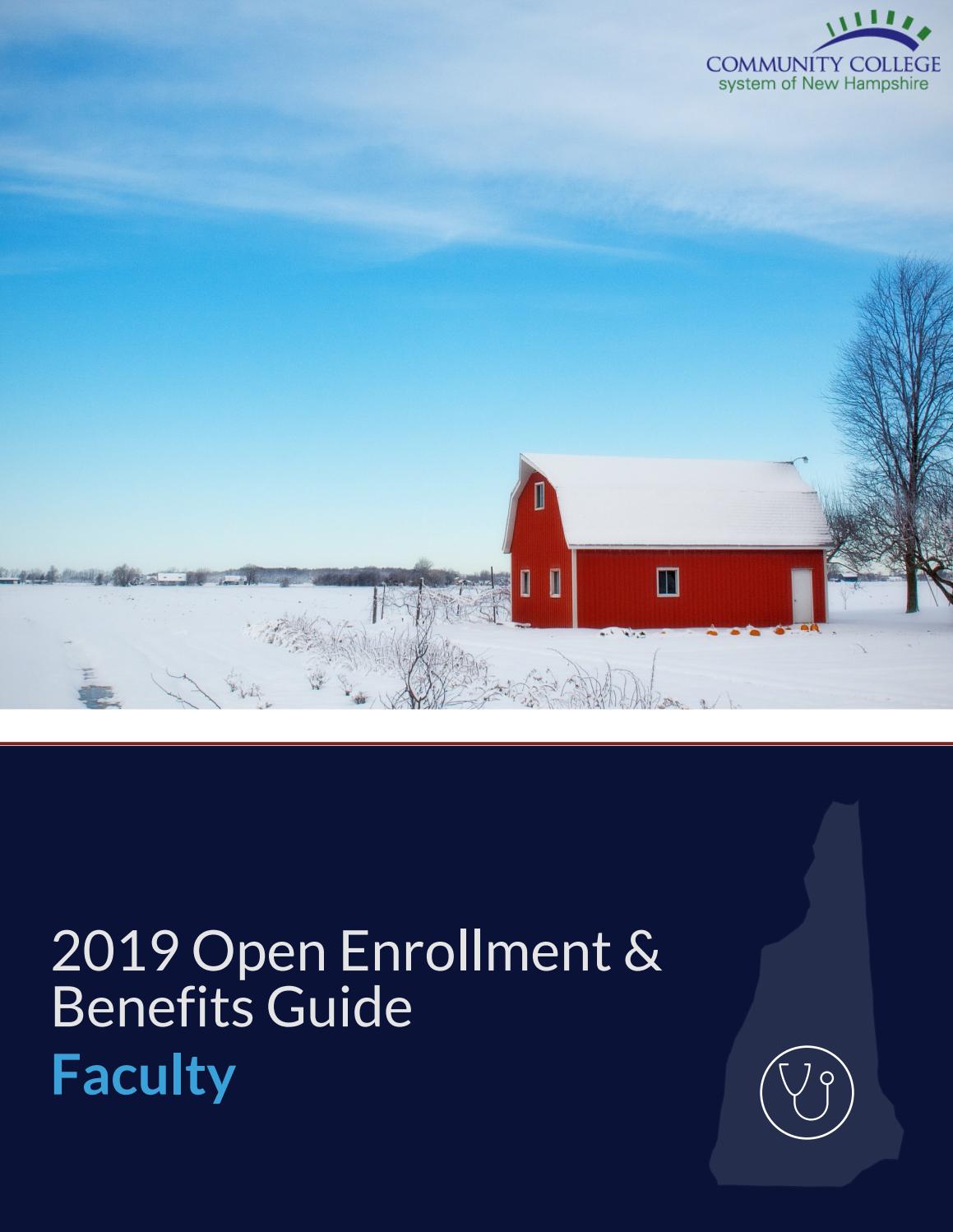 CCSNH 2019 Open Enrollment & Benefits Guide - Faculty by Community ...