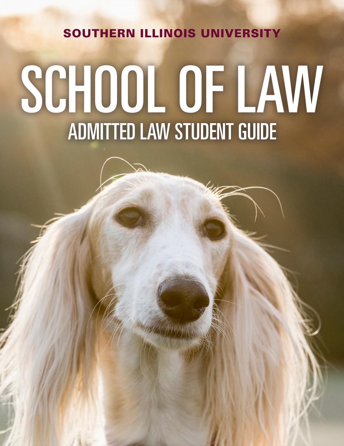 SIU School of Law - Admitted Law Student Guide by Southern Illinois ...