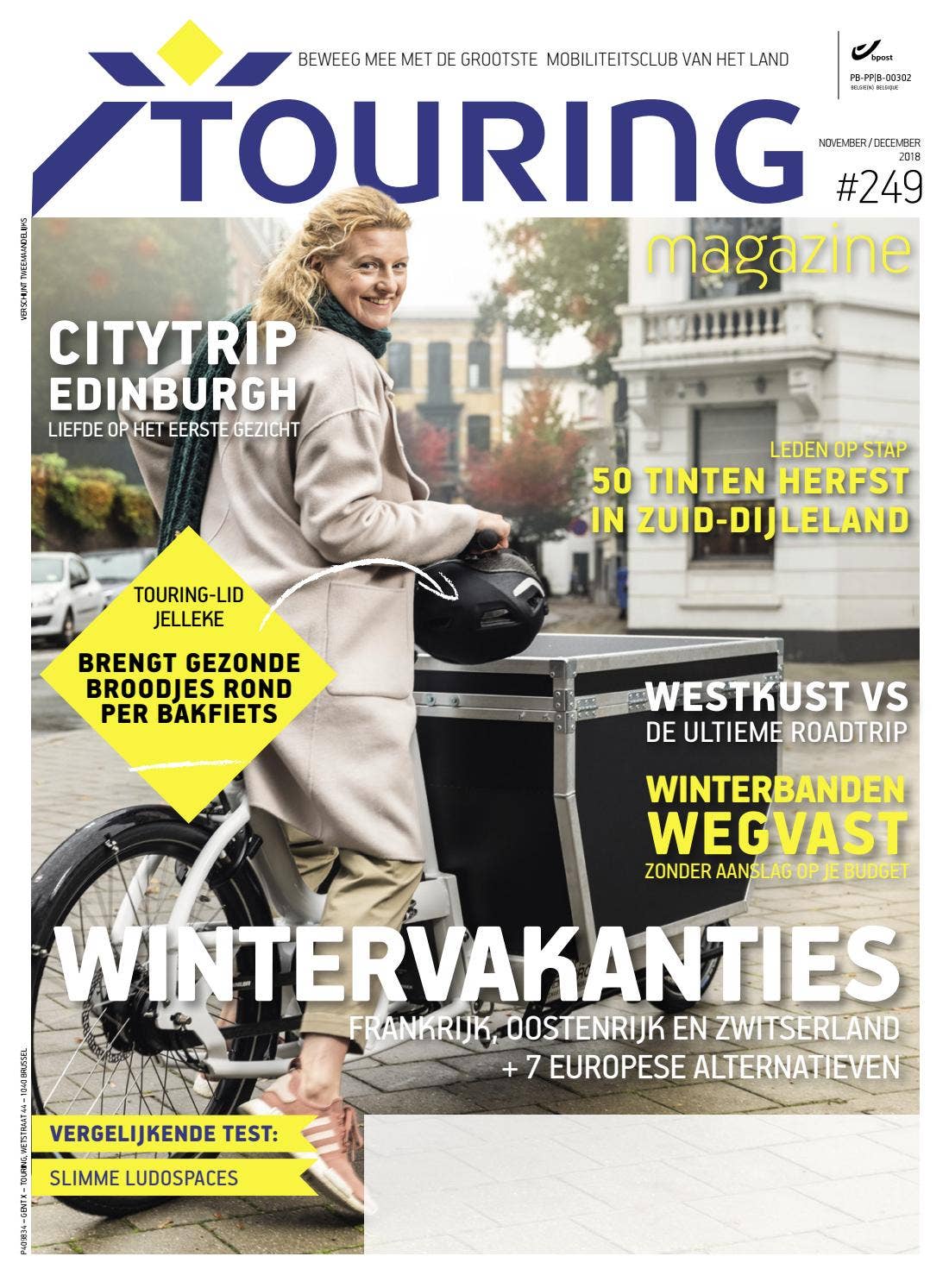 Touring Magazine 249 - Nederlandstalige editie by Touring Magazine - Issuu