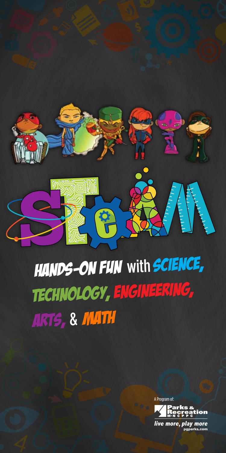 STEAM festival brochure by M-NCPPC, Department of Parks & Recreation ...