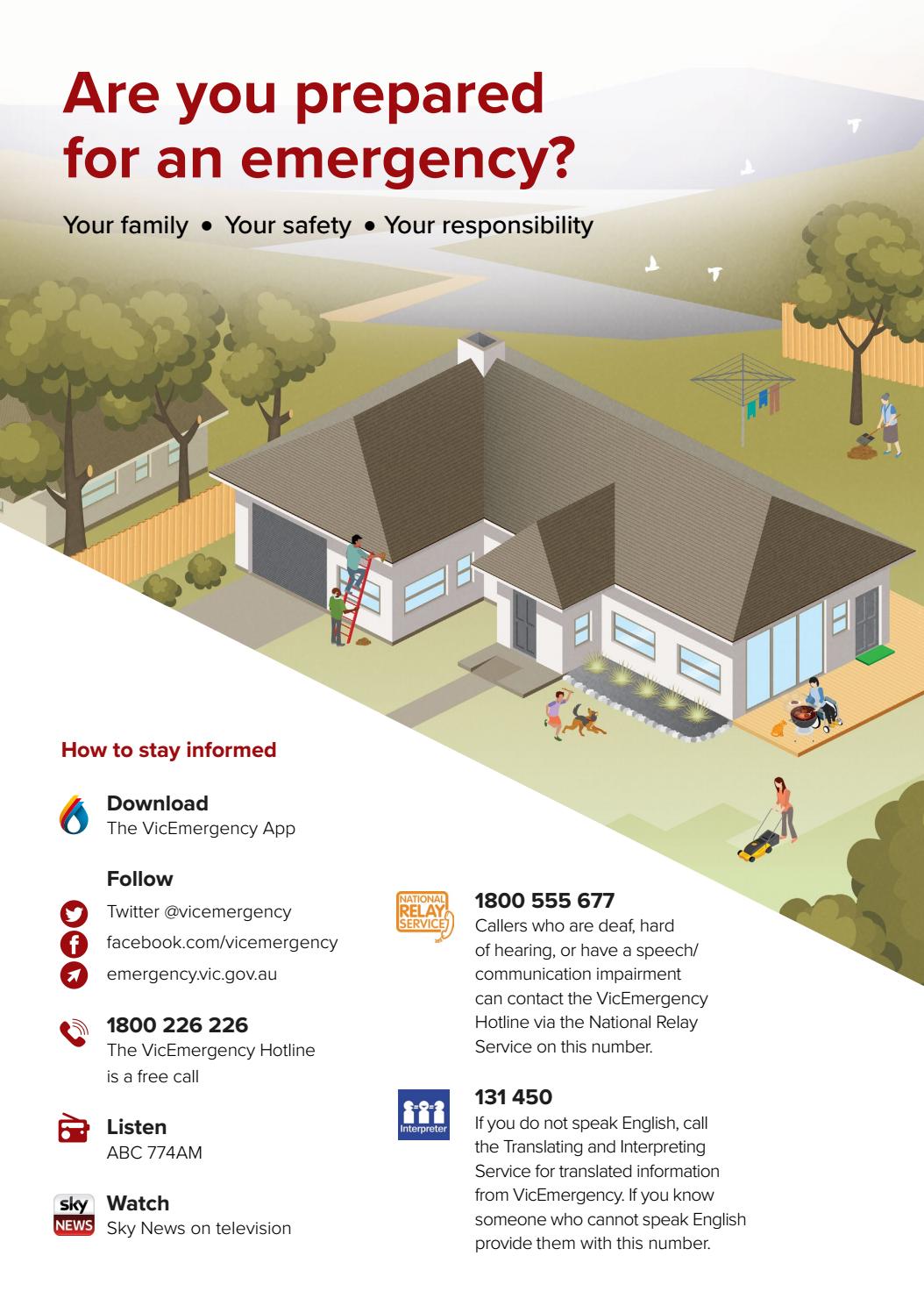 Emergency Preparedness Booklet by Frankston City News - Issuu