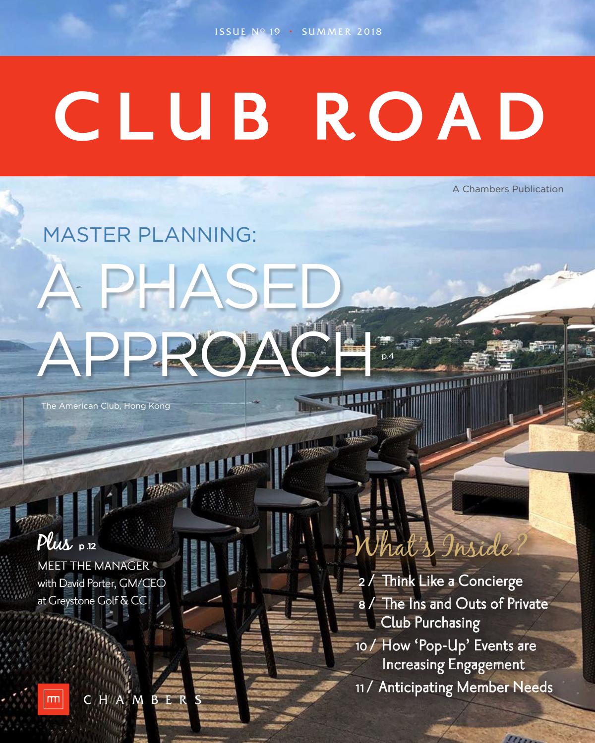 CLUB ROAD: Summer 2018 by Chambers - Club Road - Issuu