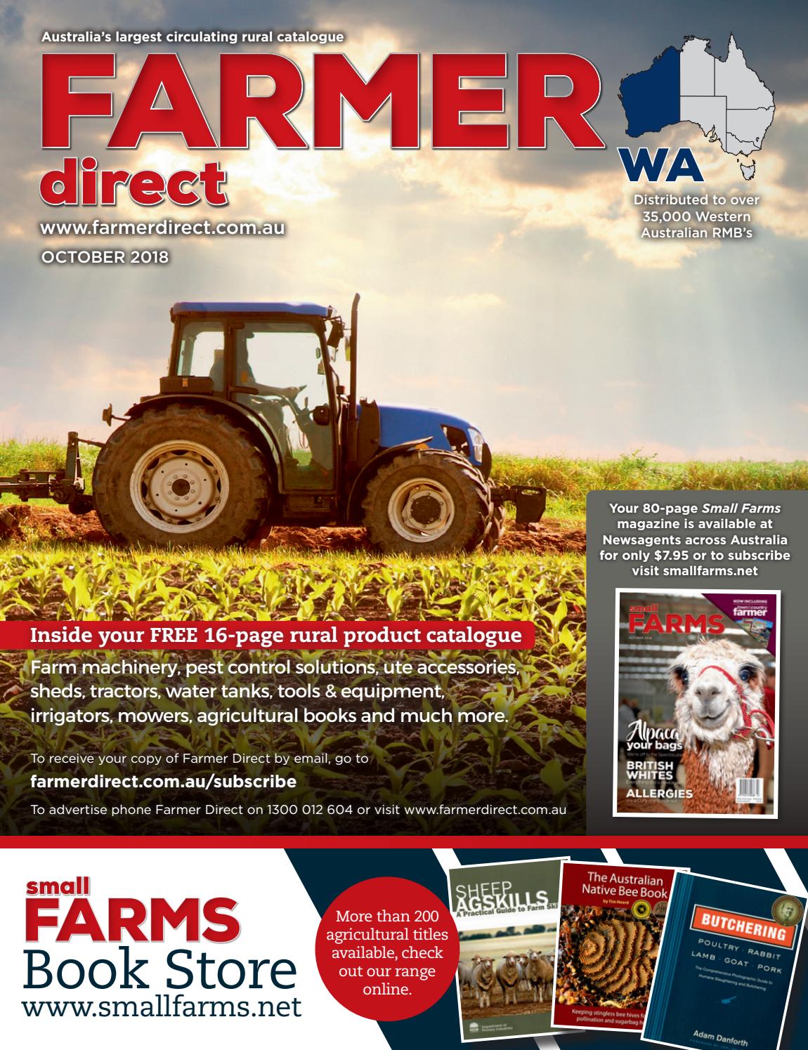 Farmer Direct WA October 2018 by McPherson Media Group - Issuu