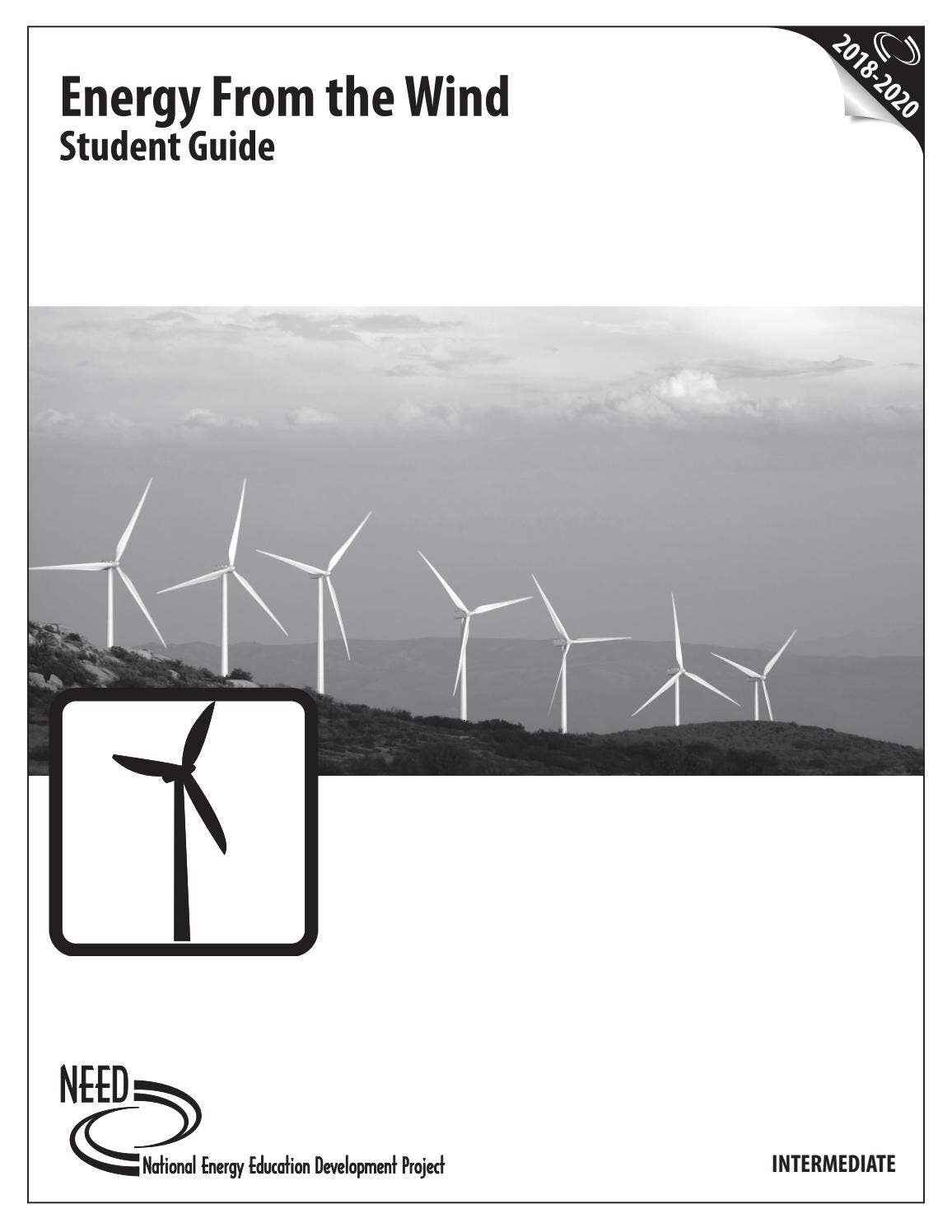 Energy from the Wind Student Guide by NEED Project - Issuu