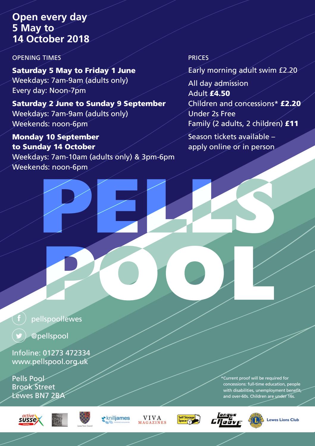 Pells Pool Poster 2018 by DesignRaphael Ltd - Issuu