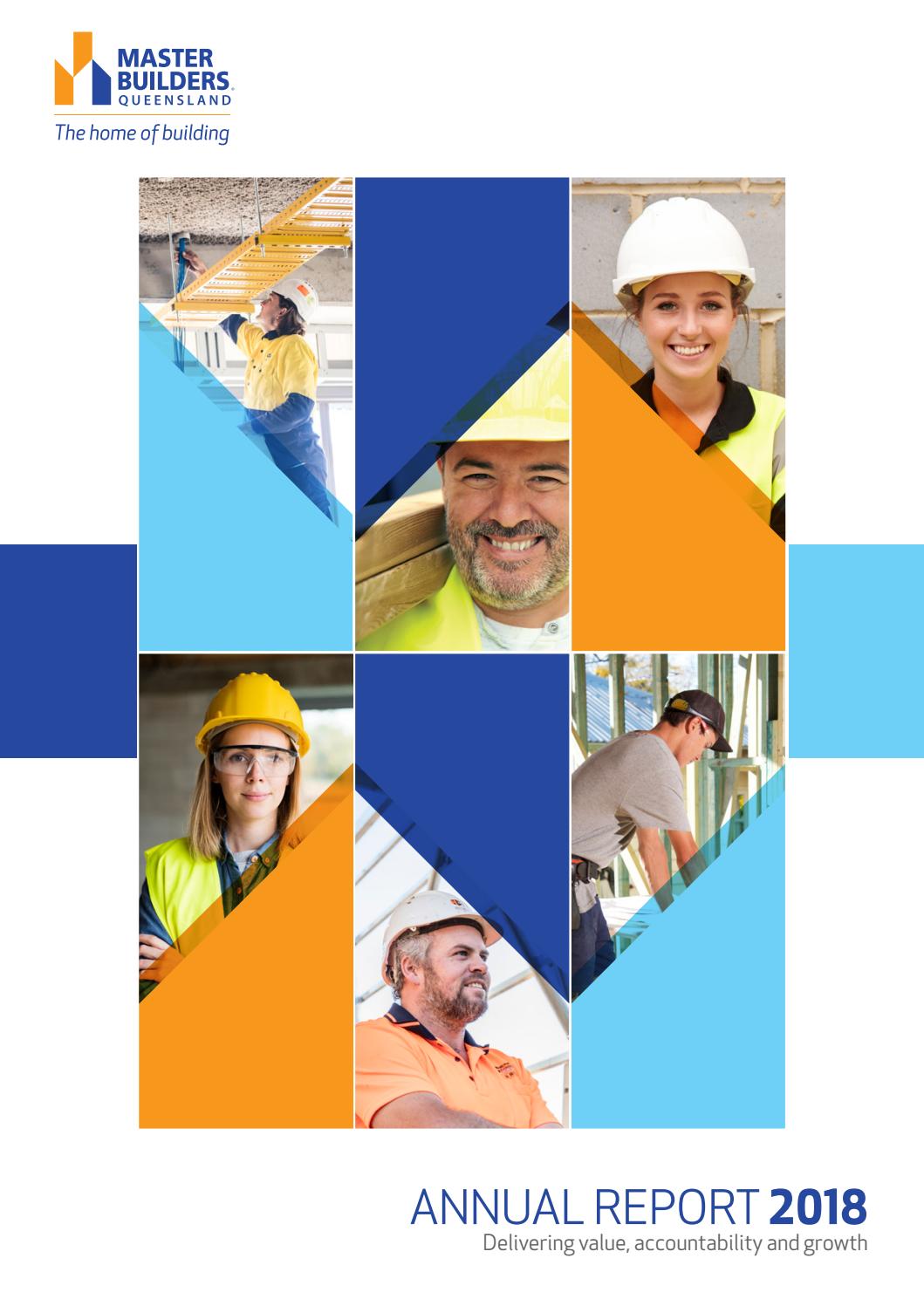 Master Builders Queensland Annual Report 2018 by Master Builders ...