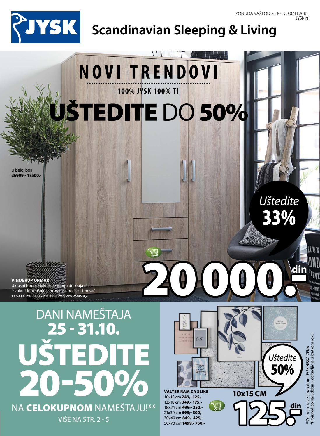 JYSK Srbija katalog od 25.10.-07.11.2018. by Catalog.hr - Issuu