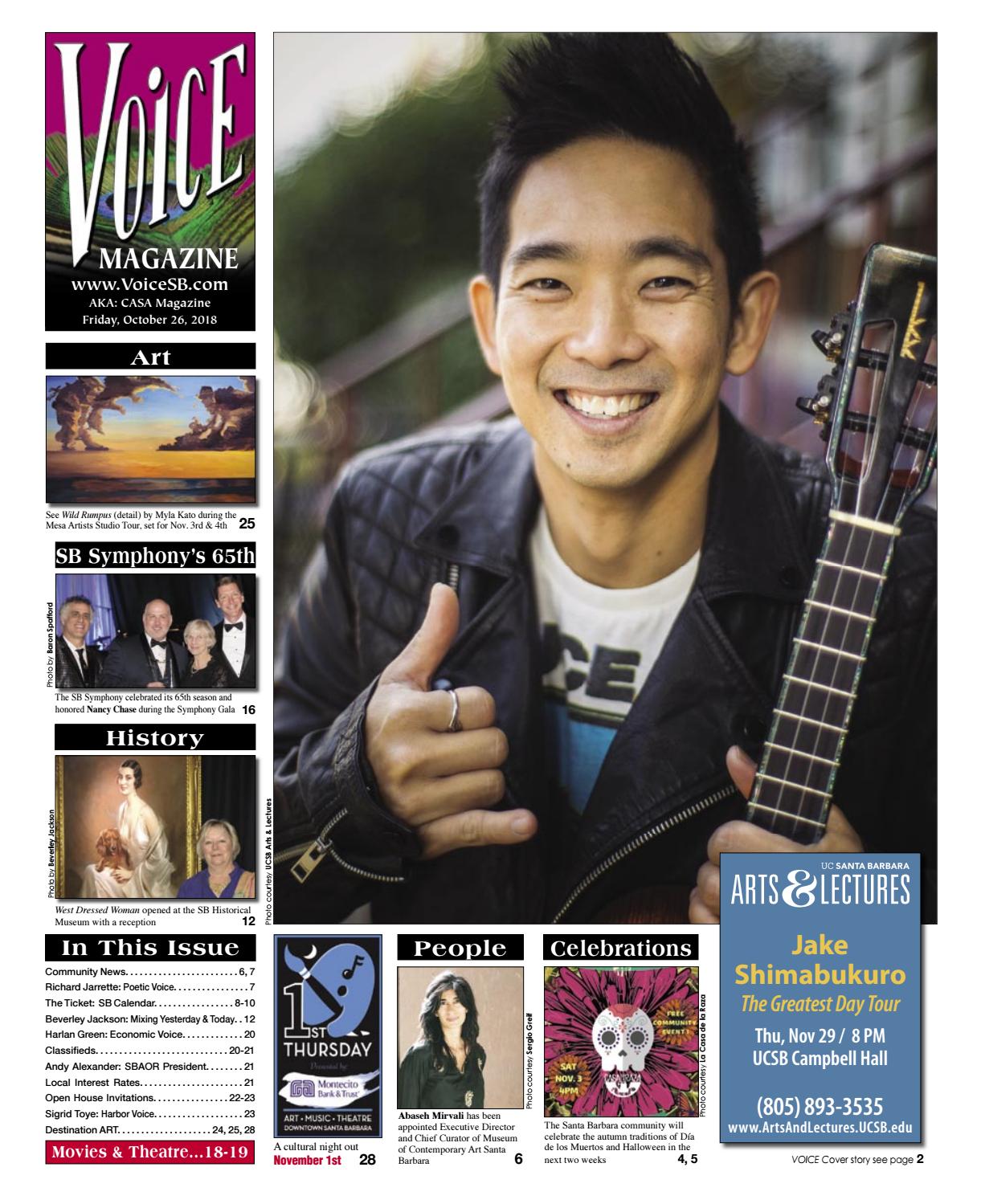 VOICE Magazine: October 26, 2018 by Voice Magazine / CASA - Issuu