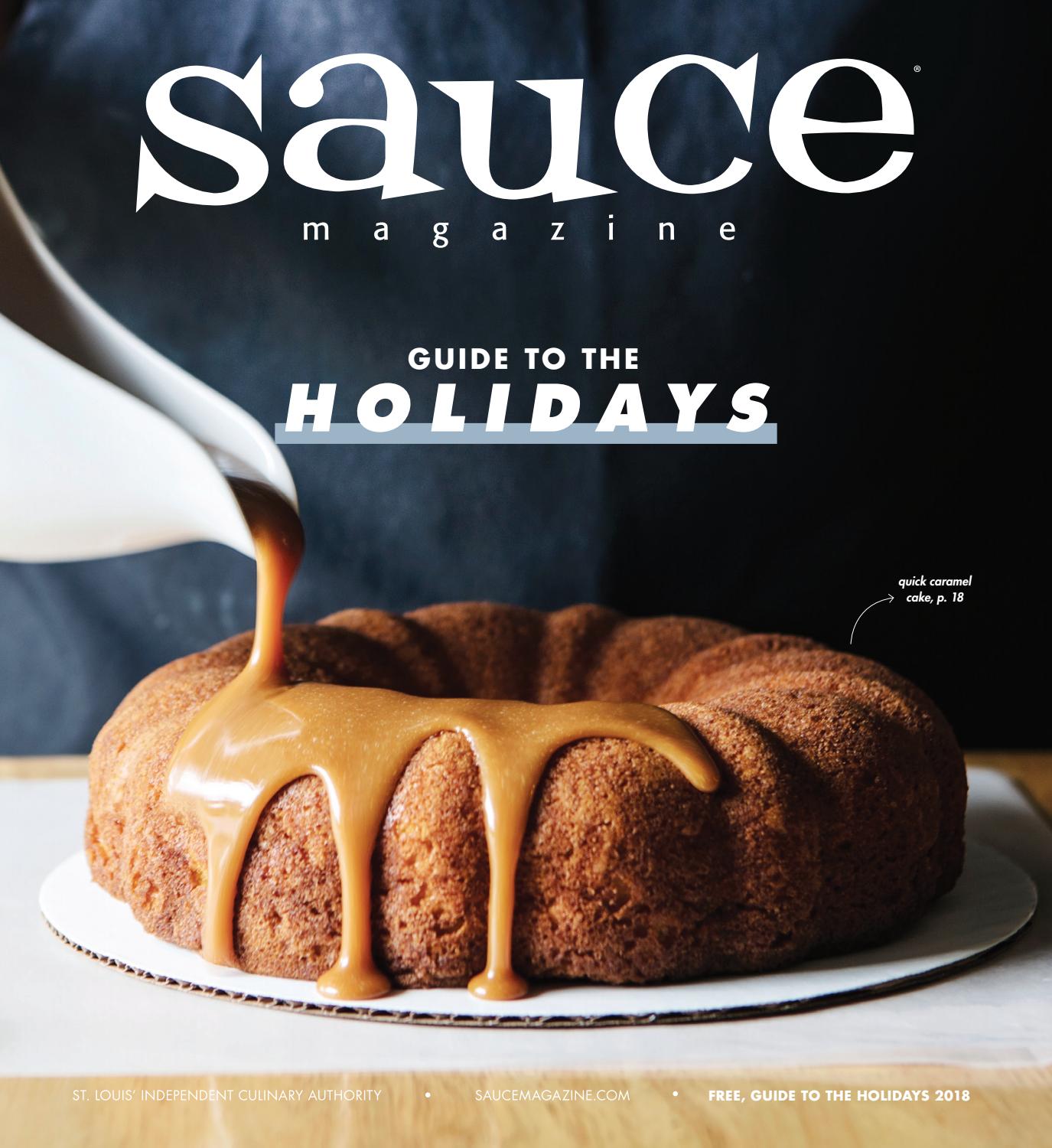 Guide to the Holidays 2018 by Sauce Magazine - Issuu