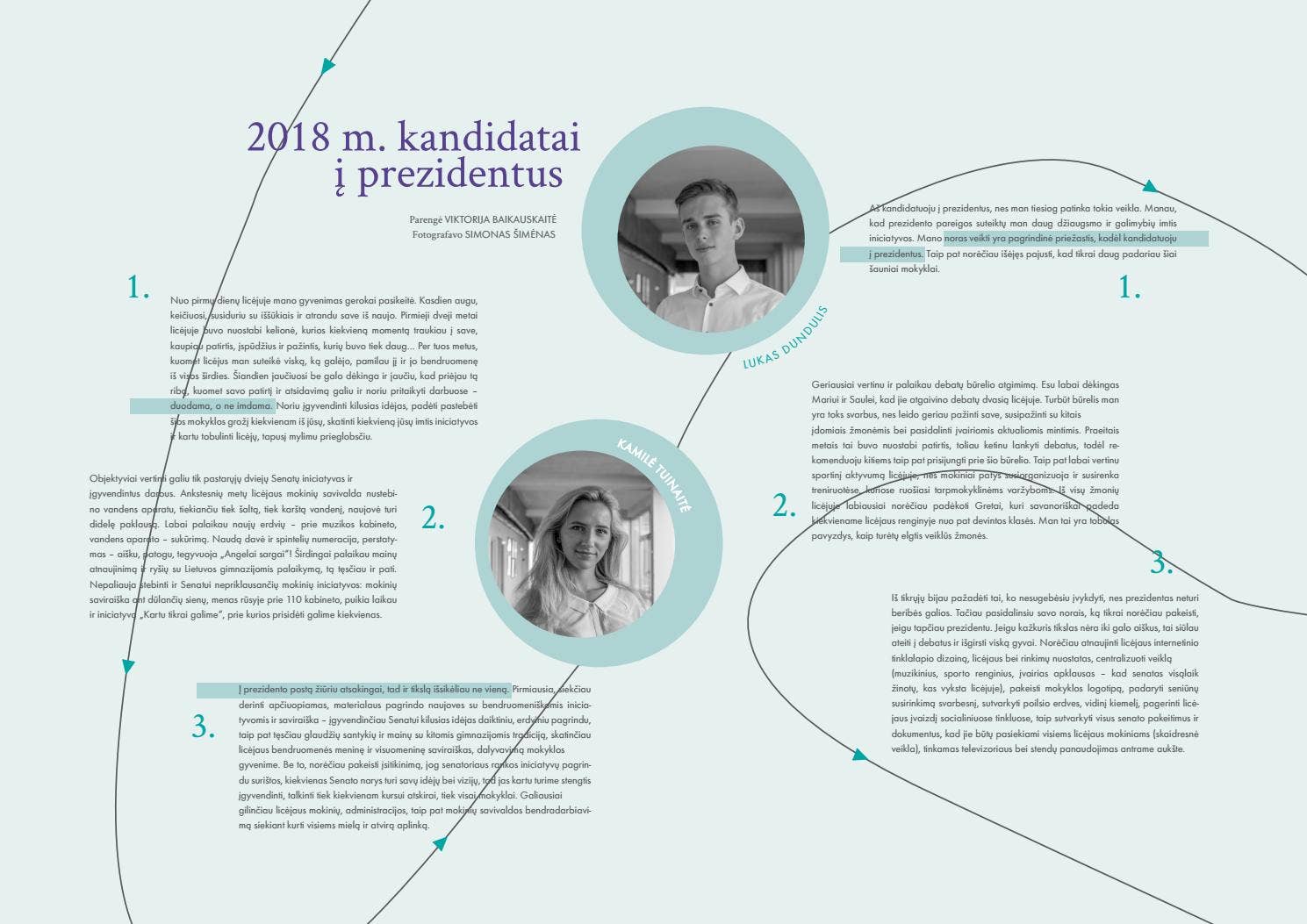 2018 m. Vilniaus licėjaus prezidento rinkimai by Viktorija Baikauskaite - Issuu