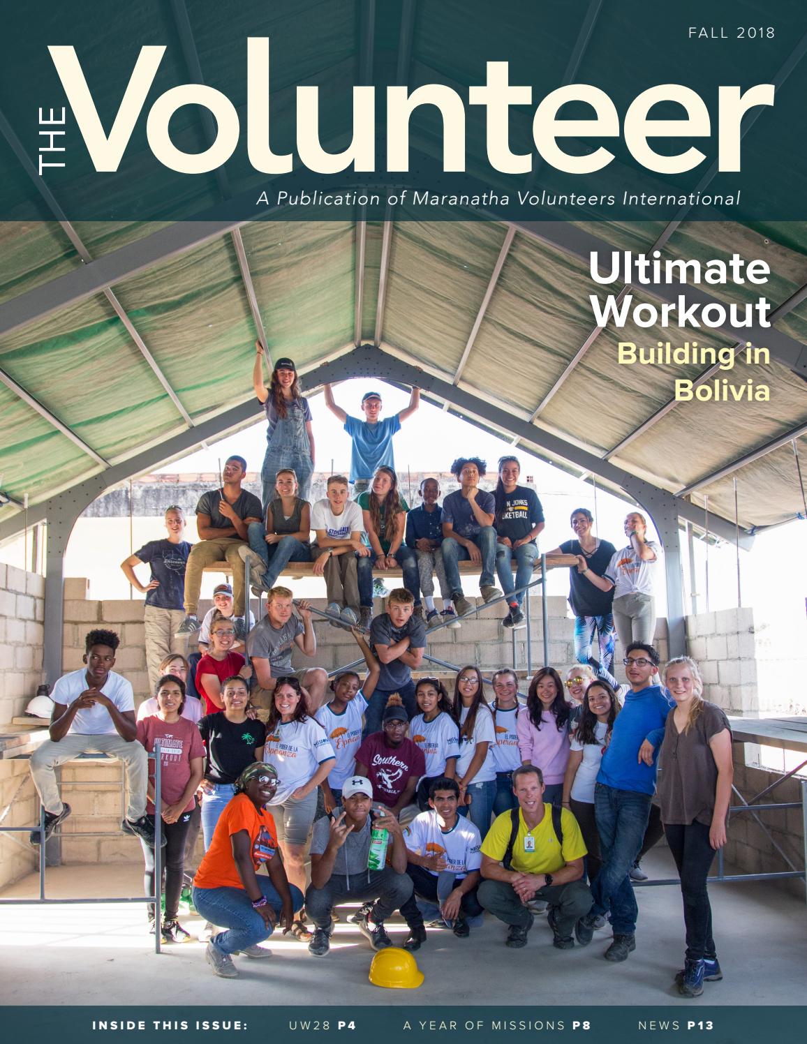 The Volunteer Fall 2018 by Maranatha Volunteers International - Issuu