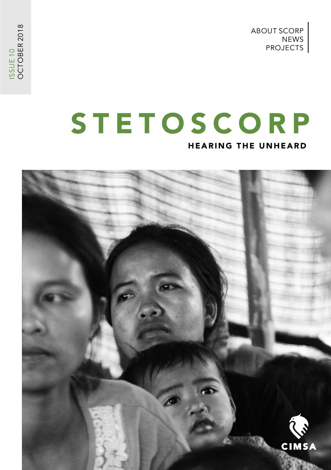 STETOSCORP ISSUE 10 by SCORP CIMSA - Issuu