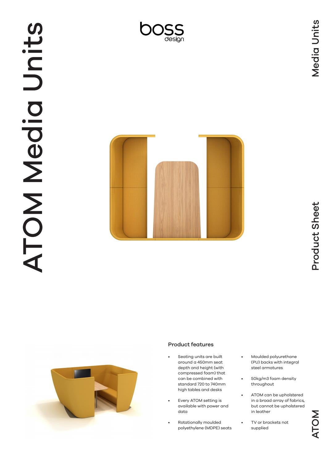 Boss Design | ATOM | Media Units | P4 by p4design - Issuu
